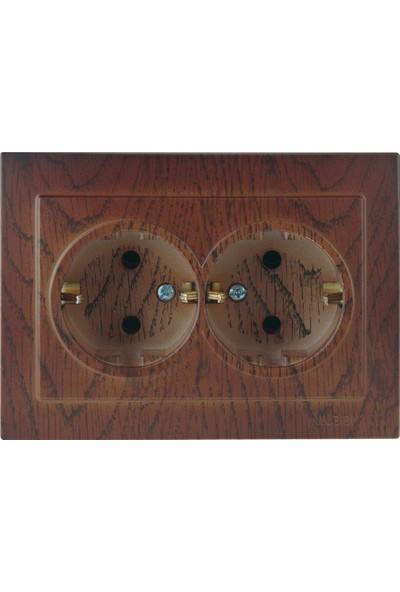 Nilson Touran Ceviz Ikili Topraklı Priz