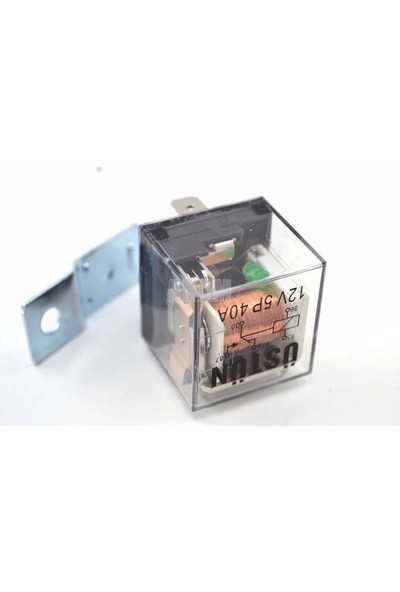 Üstün Mini Röle Şeffaf 40 Amper 12V 5p Ledli Üstün Üstün Mini Röle Şeffaf 40 Amper 12V 5p Ledli Üstün