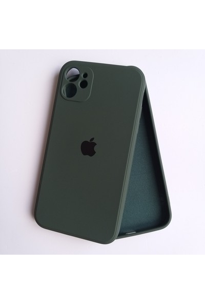 Pirok Store Apple iPhone 11 Uyumlu Köşeli Kalıp Lansman Içi Kadife Silikon Kılıf Pirok Store Apple iPhone 11 Uyumlu Köşeli Kalıp Lansman Içi Kadife Silikon Kılıf
