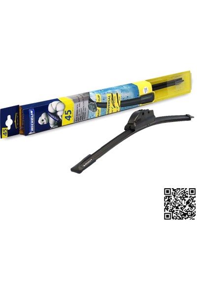 Michelin Easyclıp™ MC8645 45CM 1 Adet Universal Muz Tipi Silecek Michelin Easyclıp™ MC8645 45CM 1 Adet Universal Muz Tipi Silecek