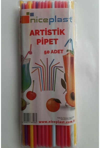 Nice Plast Artistik Pipet 50'li