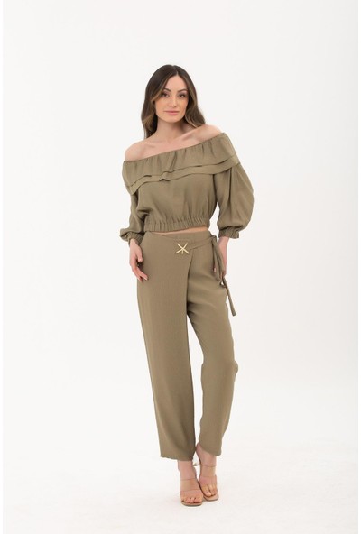 Nominal Fırfırlı Krinkıl Takım