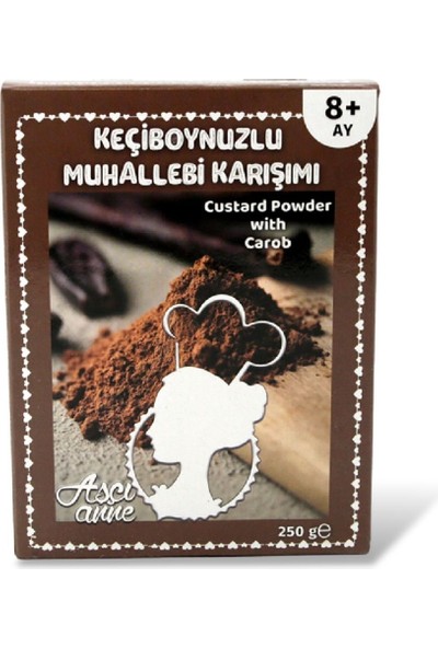 Aşçı Anne Keçiboynuzlu Muhallebi Karışımı (8+Ay)