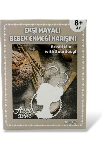 Aşçı Anne Ekşi Mayalı Ekmek Karışımı (8+Ay)