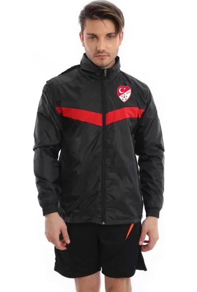 KURAL18 Tff Yeni Still Siyah Yağmurluk K0105