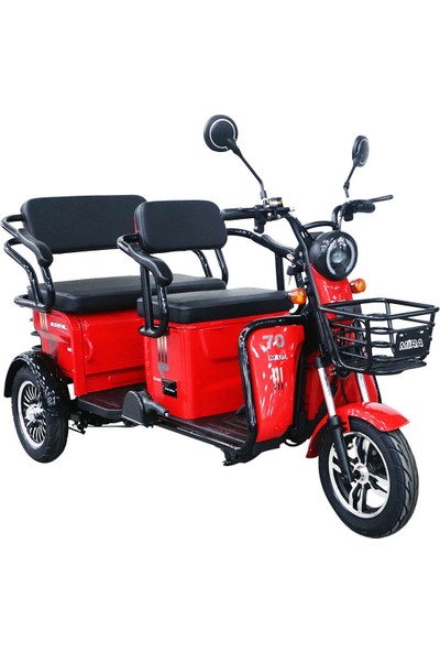 Kral Mira Elektrikli 3 Tekerli Motosiklet