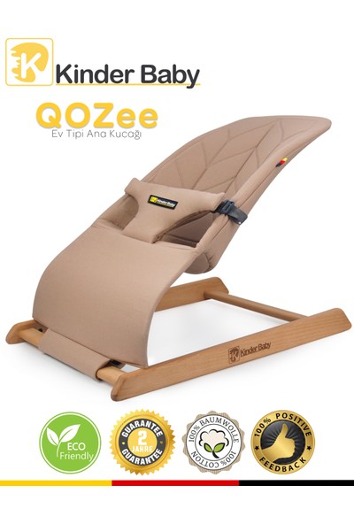 Kinder Baby Qozee Ahşap Ana Kucağı Kinder Baby Qozee Ahşap Ana Kucağı