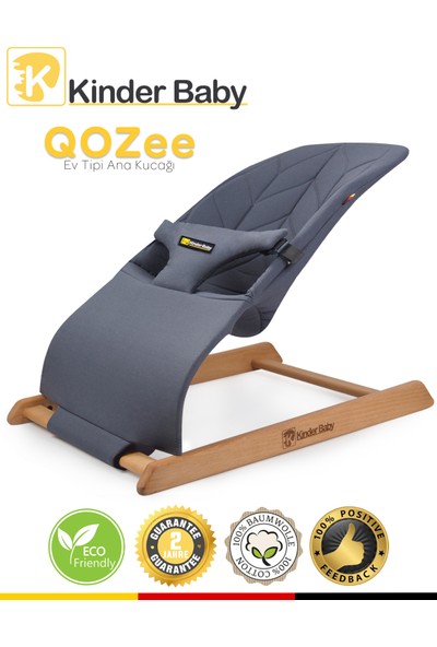 Kinder Baby Qozee Ahşap Ana Kucağı Kinder Baby Qozee Ahşap Ana Kucağı