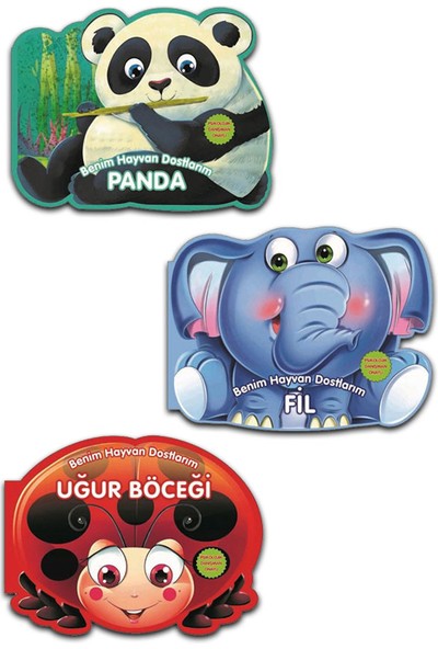 Benim Hayvan Dostlarım Set 1 - 3 Kitap Benim Hayvan Dostlarım Set 1 - 3 Kitap