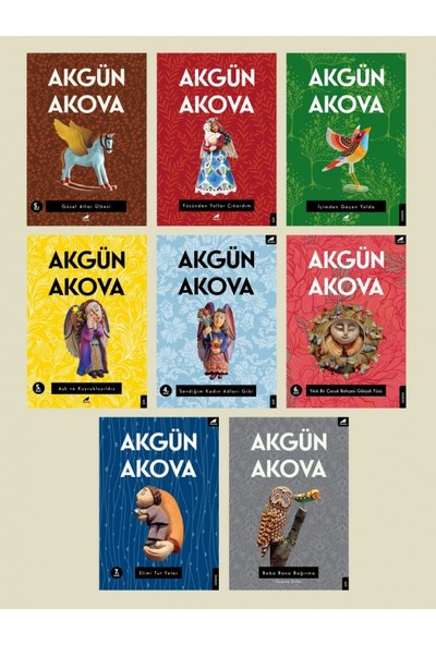 Akgün Akova Seti (8 Kitap)