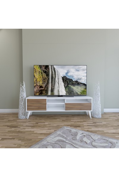 Dienni Richmond Ceviz Beypazarı Tv Sehpası 139X45X35 Dienni Richmond Ceviz Beypazarı Tv Sehpası 139X45X35