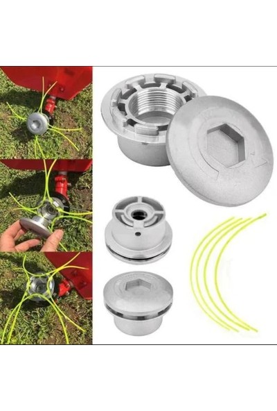 EMİN Metal Örümcek Tırpan Başlığı 8 Li