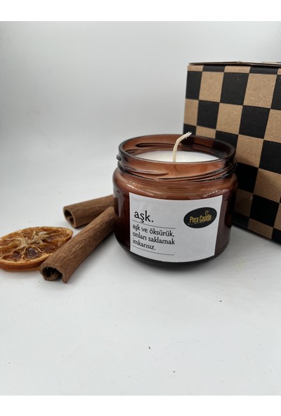 Pera Candle Kavanoz Aşk Serisi