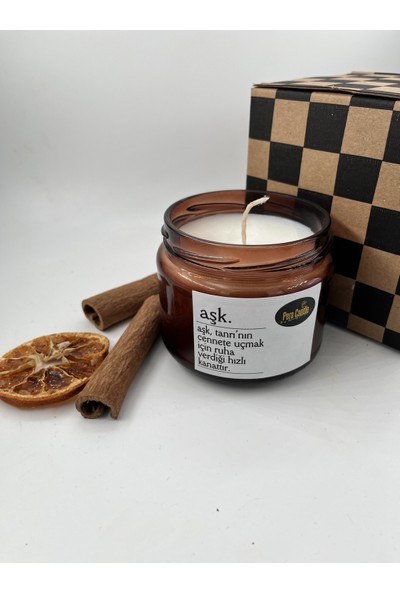 Pera Candle Kavanoz Aşk Serisi