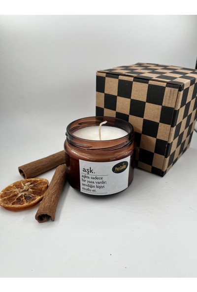 Pera Candle Kavanoz Aşk Serisi