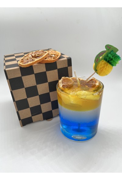 Pera Candle Kokteyl Jel Mum