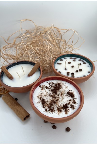 Pera Candle 3’lü Seramik Set