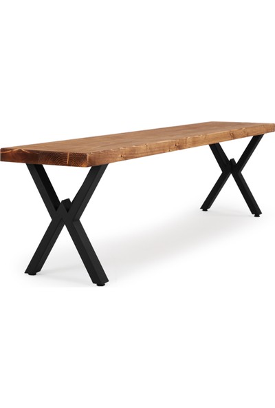 Flora Wood Doğal Ahşap Kütük Ağaç Bench Bank Açık Üçgen Çapraz Ayak 140 x 32 cm Flora Wood Doğal Ahşap Kütük Ağaç Bench Bank Açık Üçgen Çapraz Ayak 140 x 32 cm