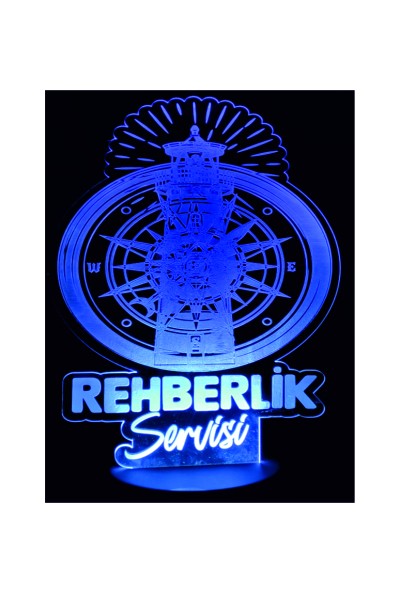 Gift Store Rehberlik Servisi Temalı Ofis Odası Dekoratif 3D Yönlendirme Kaide Gece Lambası Gift Store Rehberlik Servisi Temalı Ofis Odası Dekoratif 3D Yönlendirme Kaide Gece Lambası