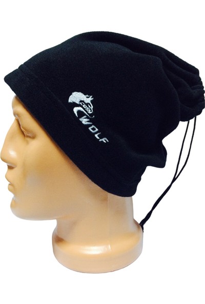 Siyah Polar Boyunluk Bere