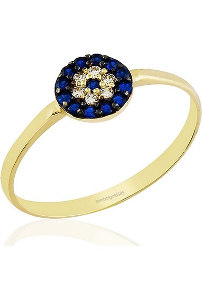 Sembol Gold Sosyete Altın Yüzük 14K