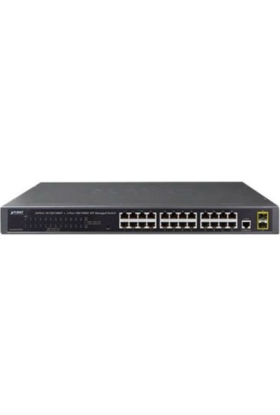Planet Pl Gs 4210-24T2S IPV4/IPV6,24-PORT10/100/1000BASE-T+2-PORT 100/1000MBPS Yönetilebilir Gigabit Switch TYC00379793950 Planet Pl Gs 4210-24T2S IPV4/IPV6,24-PORT10/100/1000BASE-T+2-PORT 100/1000MBPS Yönetilebilir Gigabit Switch TYC00379793950