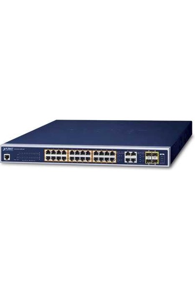 Planet PL-GS-4210-24PL4C 24 Port 10/100/1000 Mbps Gigabit Yönetilebilir Poe Switch TYC00384231206 Planet PL-GS-4210-24PL4C 24 Port 10/100/1000 Mbps Gigabit Yönetilebilir Poe Switch TYC00384231206