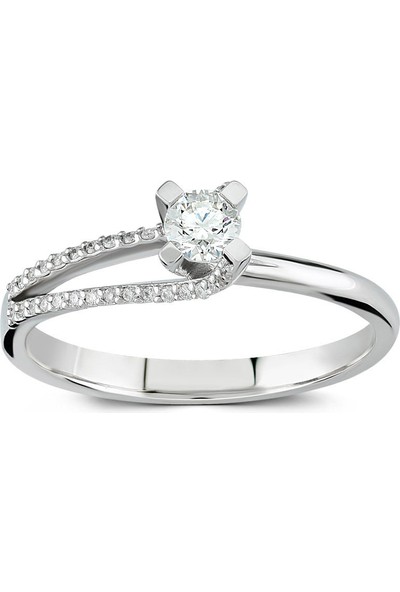 Sembol Gold 0.30 Ct. Pırlanta Tektaş Yüzük Sembol Gold 0.30 Ct. Pırlanta Tektaş Yüzük
