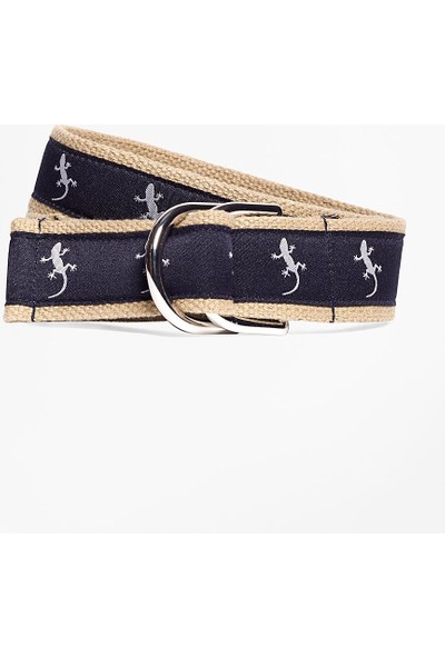 Brooks Brothers Erkek Çocuk Lacivert Renkli Kemer
