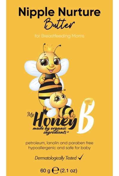 My Honey B Nipple Nurture Butter 60 gr My Honey B Nipple Nurture Butter 60 gr