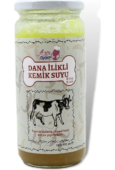 Aşçı Anne Dana İIlikli Kemik Suyu (8+Ay) Aşçı Anne Dana İIlikli Kemik Suyu (8+Ay)
