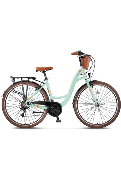 Ümit Valencia 28 J V 47 Kadro Bayan Şehir Bisikleti - Mint Ümit Valencia 28 J V 47 Kadro Bayan Şehir Bisikleti - Mint