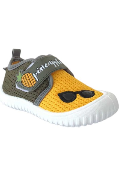 Gezer 3271.00 Sarı Çocuk Kreş Yazlık Ev Ayakkabısı
