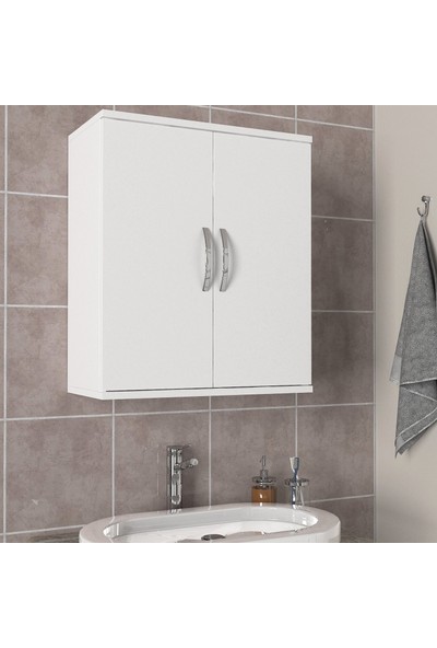 Dorpek Ravi Banyo Dolabı Beyaz Dorpek Ravi Banyo Dolabı Beyaz