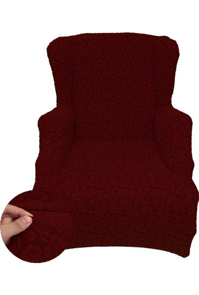 Pure Style Jakarlı Likralı Esnek Lastikli Yıkanabilir Berjer Örtüsü Berjer Kılıfı Tekli Koltuk Örtüsü Pure Style Jakarlı Likralı Esnek Lastikli Yıkanabilir Berjer Örtüsü Berjer Kılıfı Tekli Koltuk Örtüsü