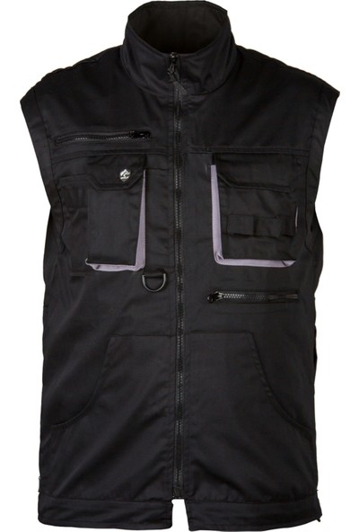 Erkek Siyah Tactical Yelek