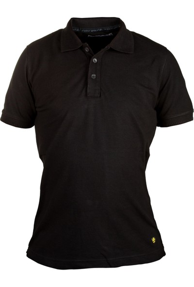 Erkek Siyah Polo Yaka T-Shirt