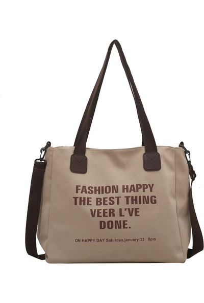 Douler Bez Kanvas Çanta Günlük Omuz Çantası Büyük Kapasiteli Alışveriş Bez Çanta (Yurt Dışından) Douler Bez Kanvas Çanta Günlük Omuz Çantası Büyük Kapasiteli Alışveriş Bez Çanta (Yurt Dışından)