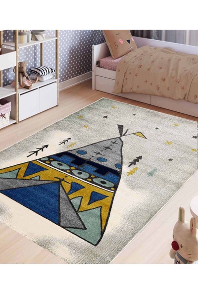 Potamia Martins Kids Gri Çocuk Ve Genç Odası Halısı 120 x 170