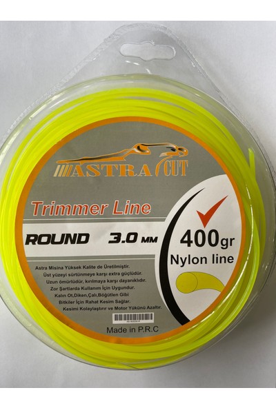 Astra Motorlu Tirpan Mi̇si̇na 46 mt Sari Yuvarlak Astra