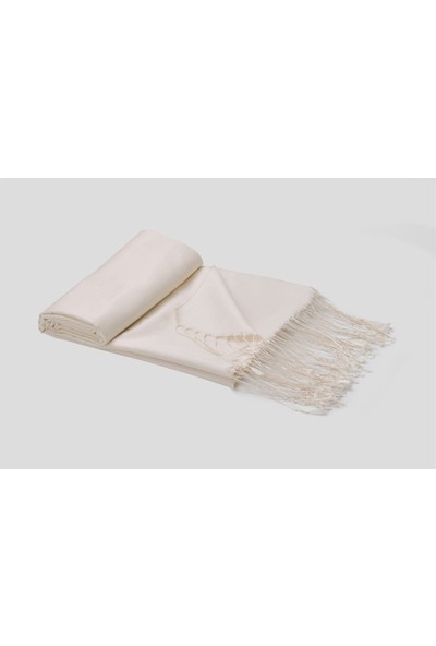 Armanda Yüzde Yüz Ipek Şal - Krem Renk Armanda Yüzde Yüz Ipek Şal - Krem Renk