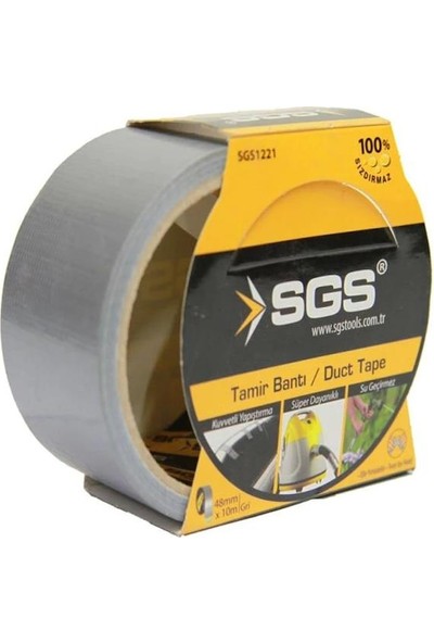 Sgs Su Geçirmez Tamir Bandı Süper Dayanıklı Tamir Bant 48MMX10M