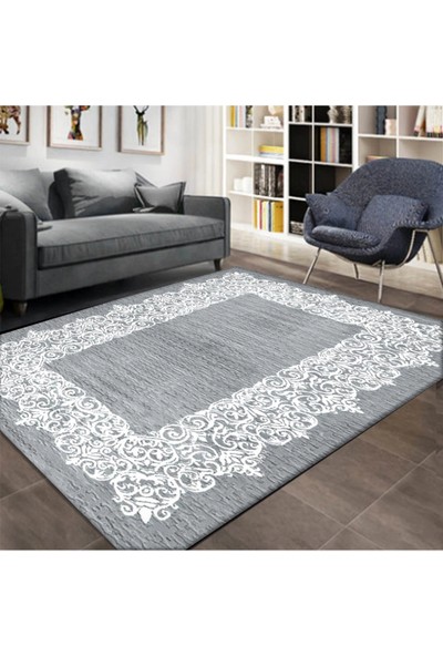 Yıldızhan Çeyiz 4m² ve 6m² Gri Beyaz Detaylı Süngerli Lastikli Kaymaz Dijital Baskılı Yıkanabilir Halı Örtüsü Yıldızhan Çeyiz 4m² ve 6m² Gri Beyaz Detaylı Süngerli Lastikli Kaymaz Dijital Baskılı Yıkanabilir Halı Örtüsü
