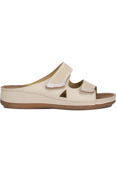 Kifidis 5981-SY Kifidis-Natura Kadın Çift Bantlı Terlik 36-40