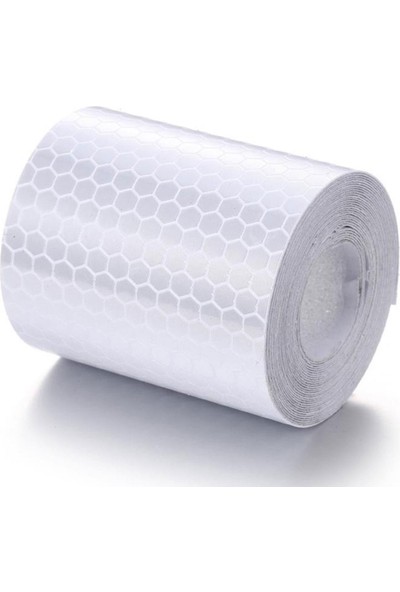 Reflektörlü Reflektif Fosforlu Şerit Bant Bandı 5 cm (10 Metre) Reflektörlü Reflektif Fosforlu Şerit Bant Bandı 5 cm (10 Metre)