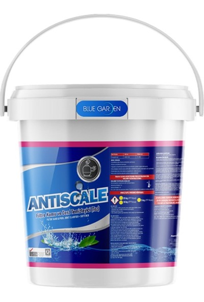 Blue Garden Filtre Kumu ve Havuz Derz Temizleyicisi Antiscale Toz 5kg
