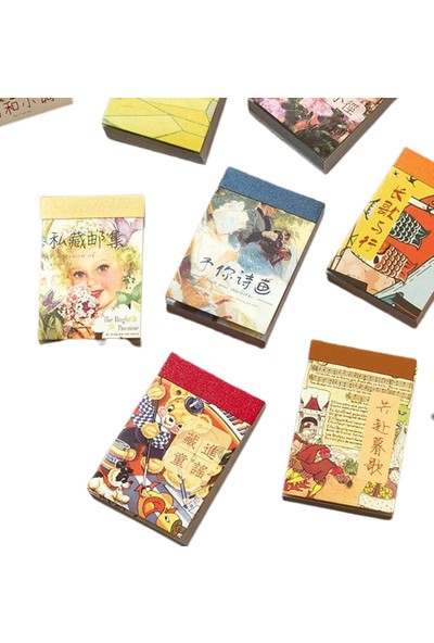 Kawaii Kırtasiye Çıkartmalar Zaman Bölüm Serisi