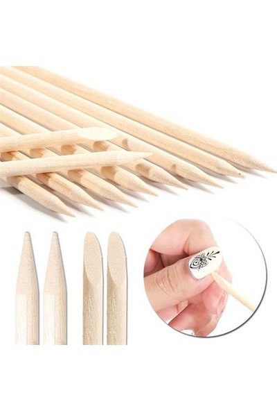 Yenihomecare 300 Adet Pedikür Manikür Ahşap Et Itici 715516 Yenihomecare 300 Adet Pedikür Manikür Ahşap Et Itici 715516
