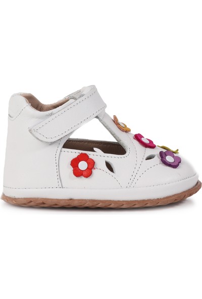 Quinnn Kids Deri Kız Çocuk Ilk Adım Bebek Ayakkabısı