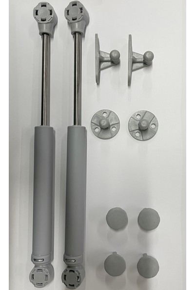 Elg Mutfak Dolap Kapağı Amortisörü Plastik Frenli 2 Adetli Takım 100N Elg Mutfak Dolap Kapağı Amortisörü Plastik Frenli 2 Adetli Takım 100N